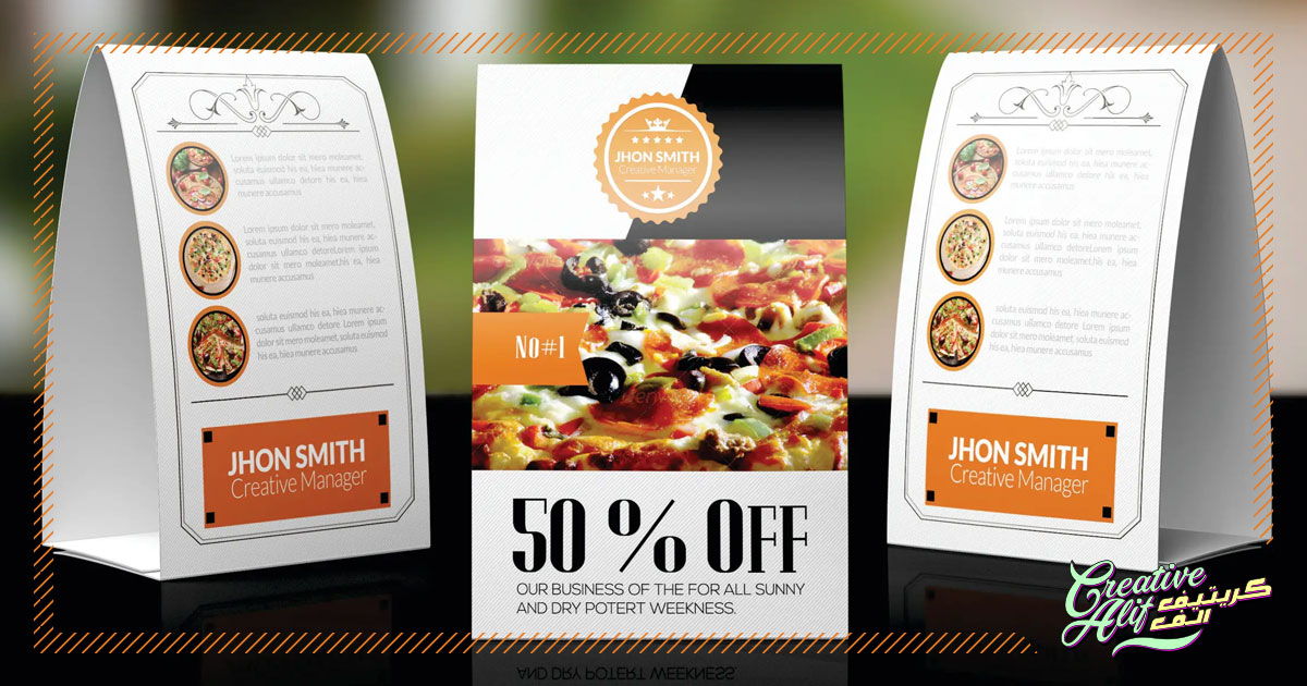 Graphic Design In Menu Cards Archives CreativeAlif