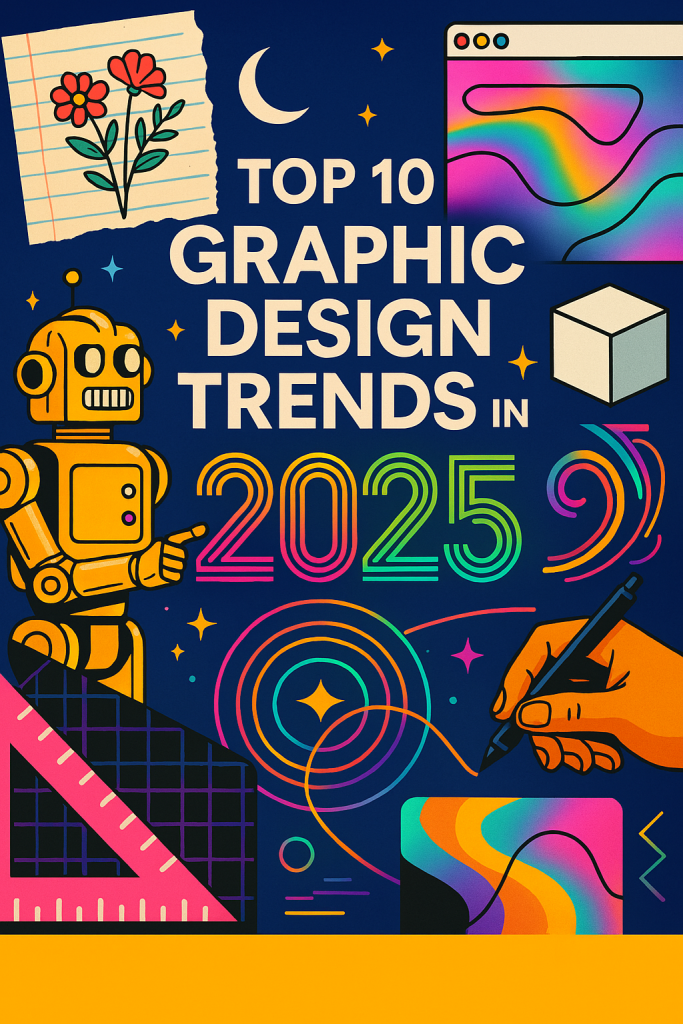 Top 10 Graphic Design Trends You Need to Know in 2025